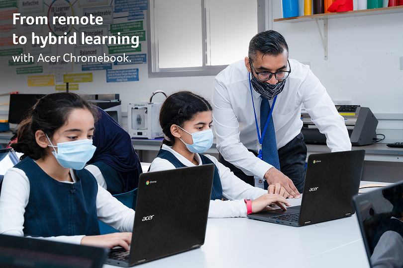 From remote to hybrid learning with Acer Chromebook - Acer for Education